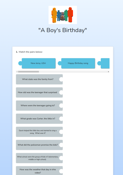 Shared Interactive e-Worksheet Worksheets