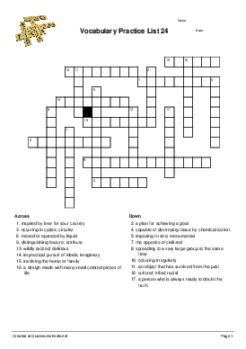 Quick Worksheets